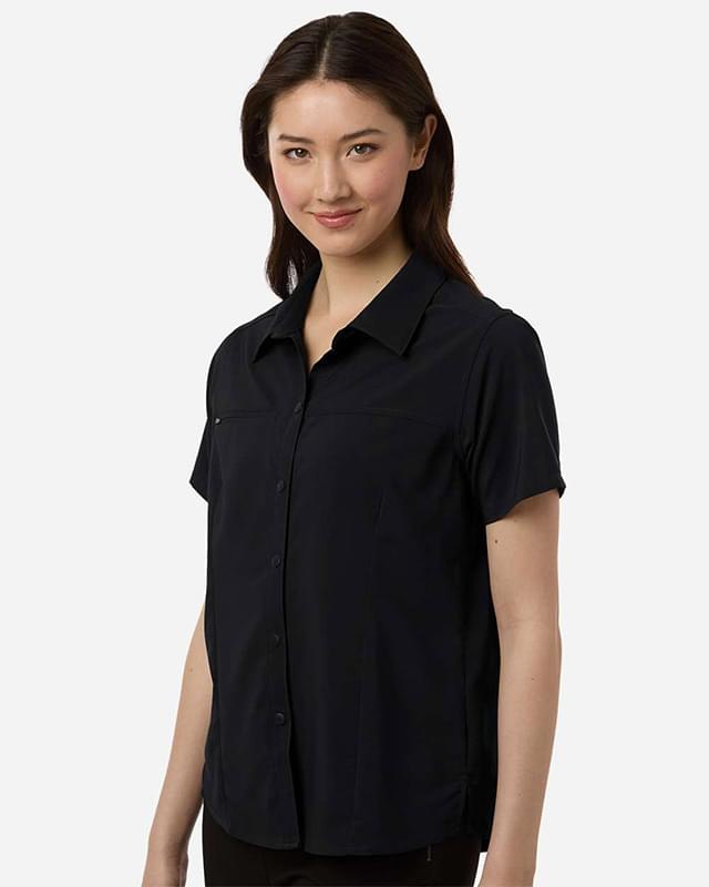 Women's UltraUVP Shoreline Short Sleeve Staff Shirt
